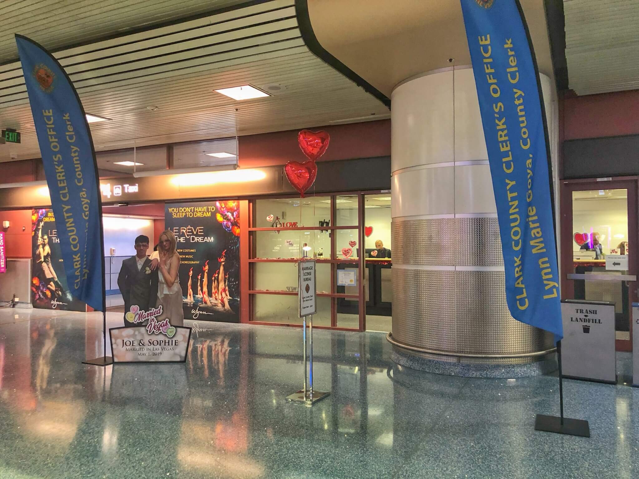 The Marriage License Office Pop Up Returns To Vegas Airport Clark the-marriage-license-office-pop-up-returns-to-vegas-airport-clark